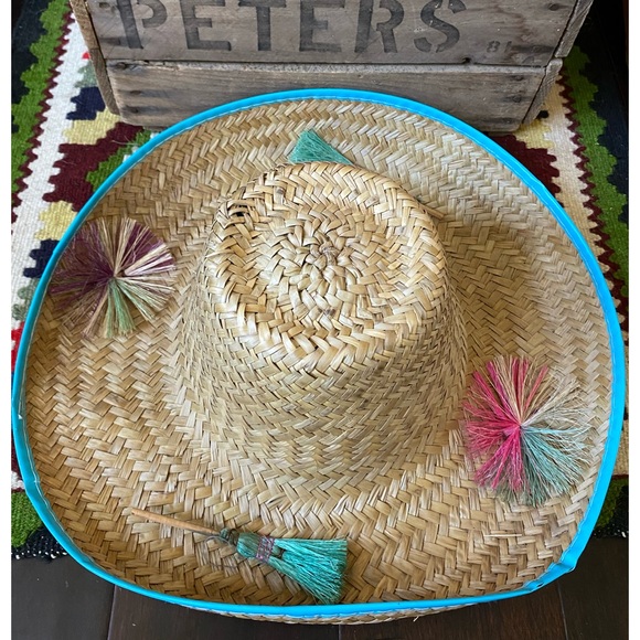 Unknown | Accessories | Vintage Straw Hat | Poshmark
